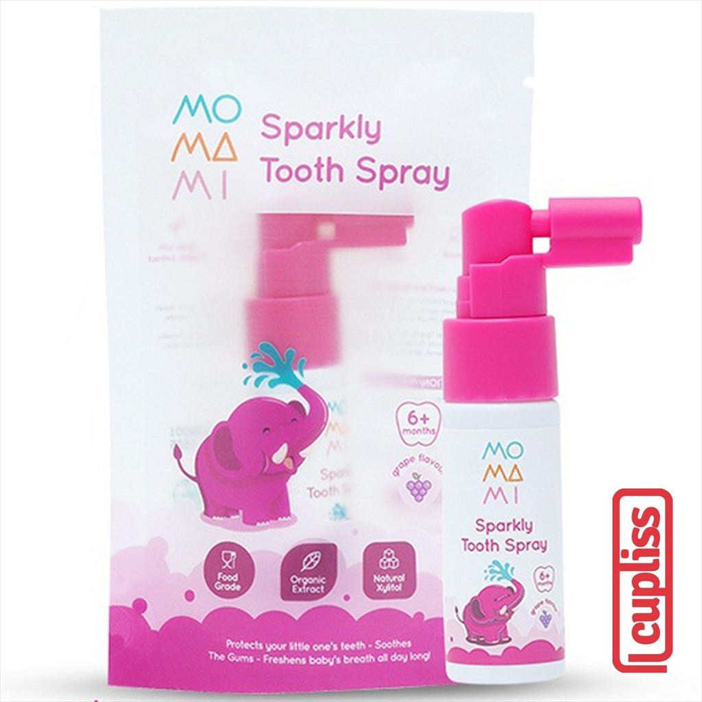 Jual MoMaMi Sparkly Tooth Spray Grape 20ml 130151 20 ml | Shopee Indonesia