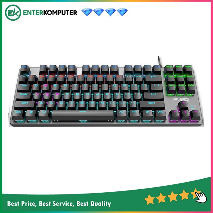 Jual Altec Lansing ALGK-8404 RGB Rainbow Mechanical Gaming Keyboard ...