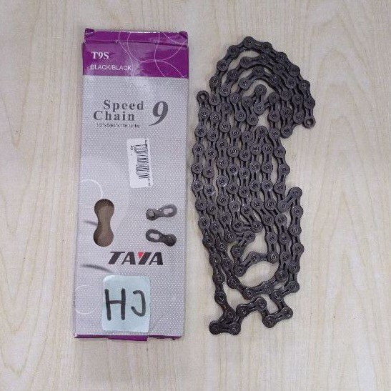 Jual Rantai Chain Taya T9S Black 9 speed | Shopee Indonesia