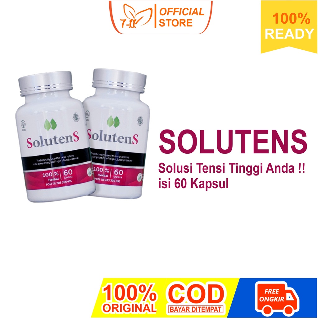 Jual SOLUTEN | SOLUTENS | HERBAL ATASI HIPERTENSI | Shopee Indonesia