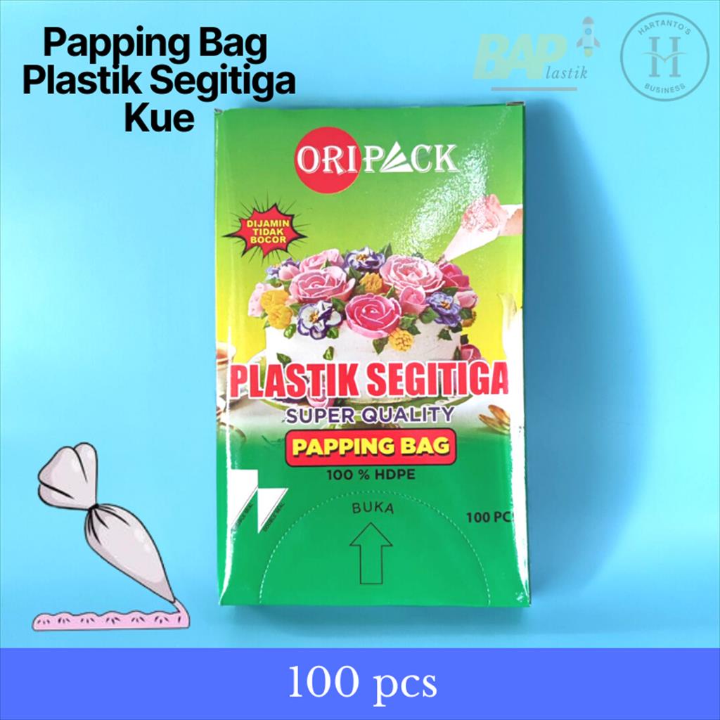 Jual Plastik Segitiga Papping Bag isi 100 pcs Ori | Shopee Indonesia