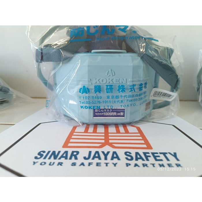 Jual Koken Dust Mask 1005 RR | Masker Koken 1005RR Type-RL2 respirator ...