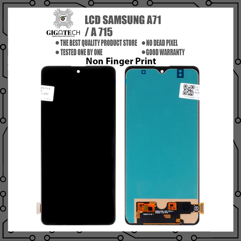 Jual LCD Samsung A71 / A715 Incell Non Fingerprint Original 100% Fullset Touchscreen Garansi 1 ...