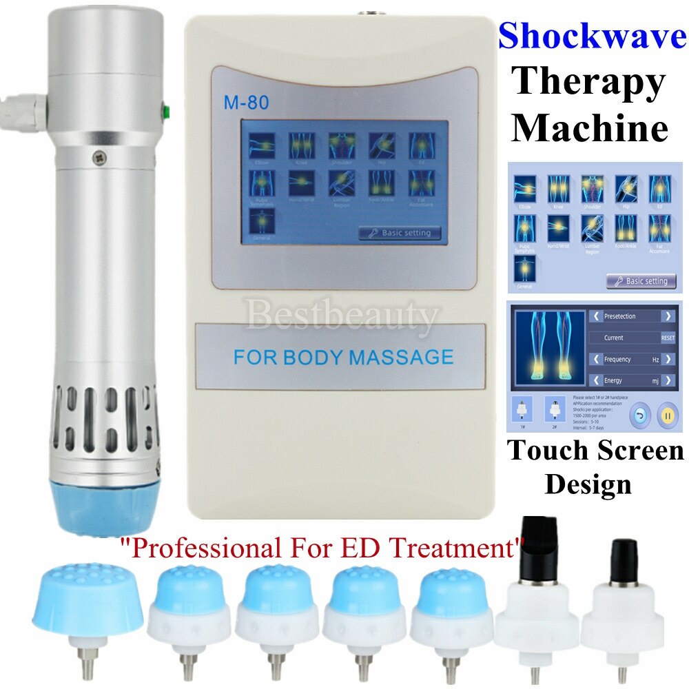 Jual PREORDER Shockwave Therapy Machine External Shock Wave Instrument ...