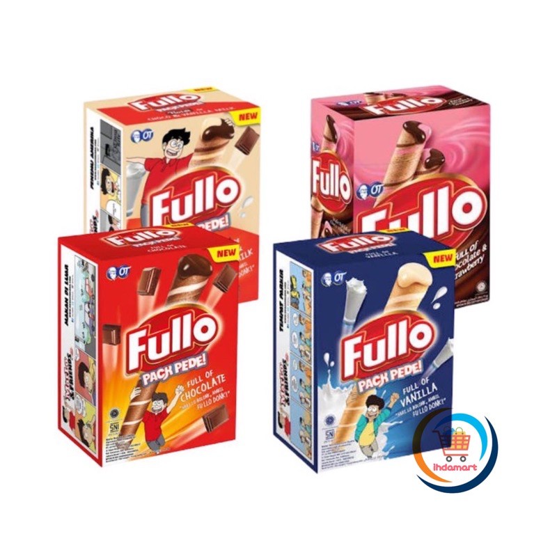 Jual Fullo Choco Vanilla 8 gram Isi 24 pcs | Shopee Indonesia