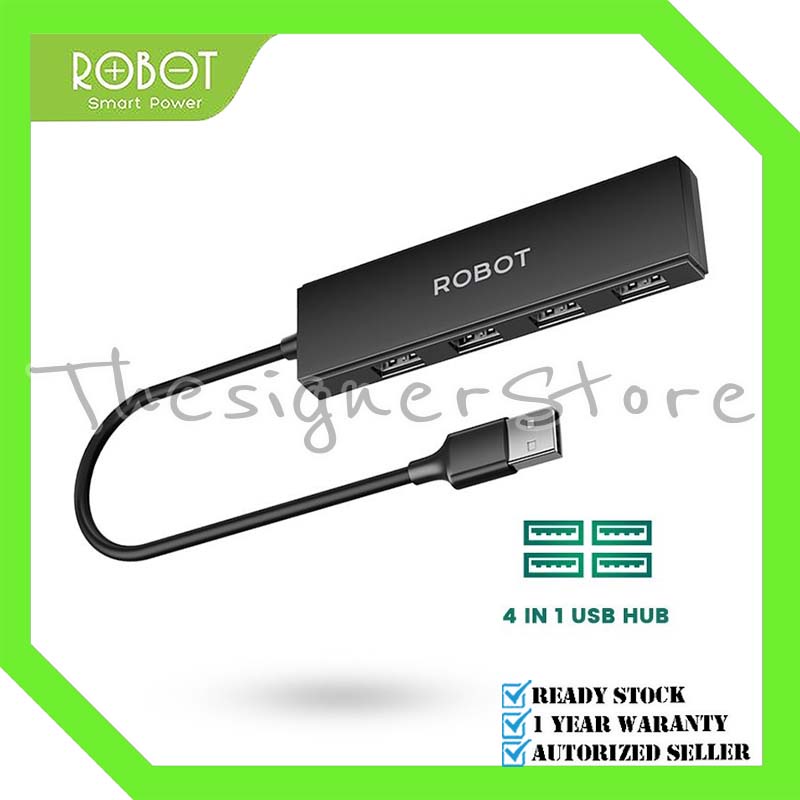Jual Robot H130 USB HUB 2.0 4 Ports 25cm Portable Multi Function ...
