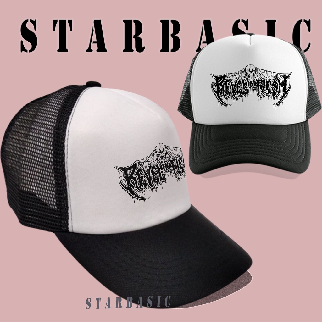 Jual Topi Jaring Revel in Flesh Topi Trucker Topi jaring Pria Topi ...