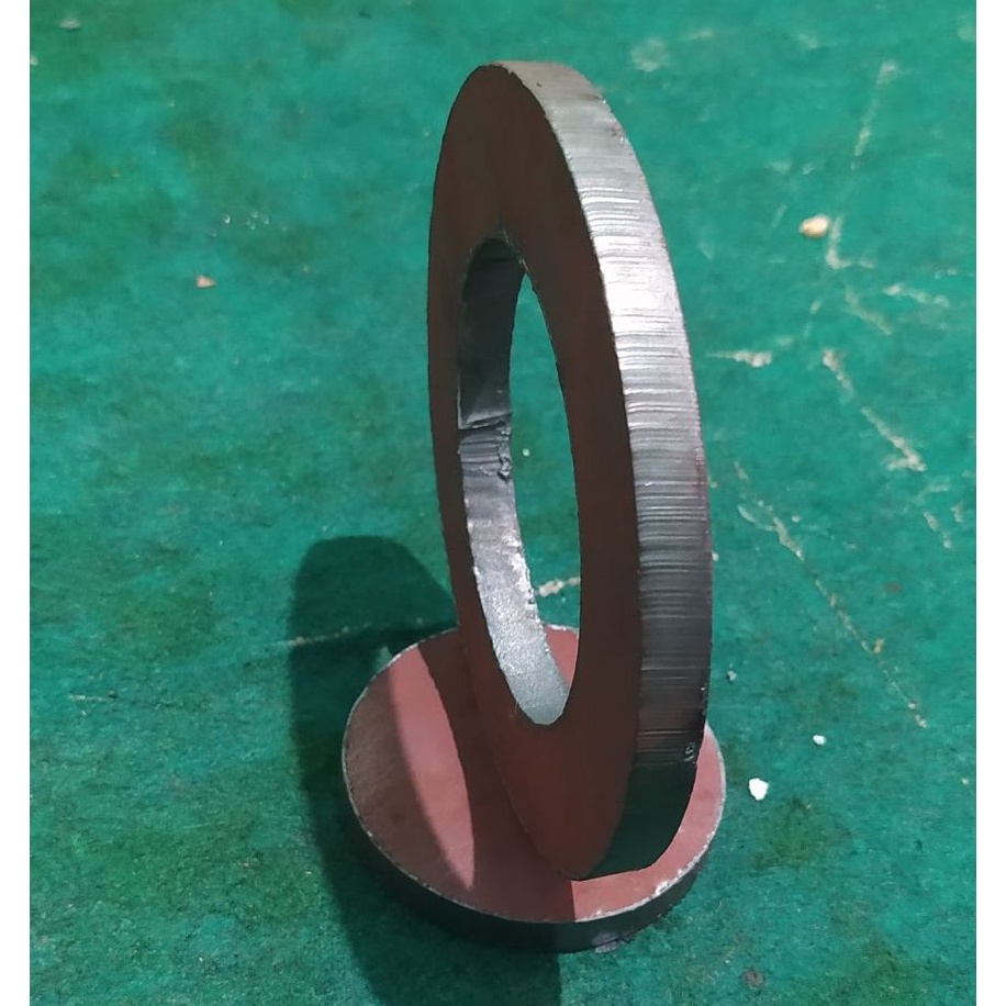 Jual PLAT BESI BULAT TEBAL 8 MM LUBANG TENGAH PADAT BERBAGAI UKURAN ...