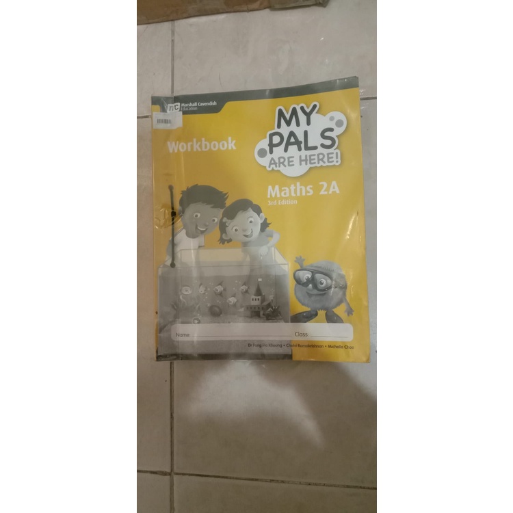 Jual BUKU MY PALS ARE HERE WORKBOOK MATHS 2A / CEK FOTO SESUAI FOTO YAA ...