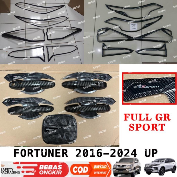 Jual Paket Garnish Outer Handle Tank Fortuner 2016 2023 2024 Full GR ...