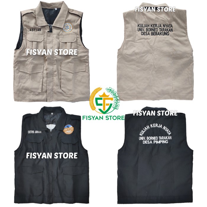 Jual Rompi KKN | Rompi PKL | Rompi Kegiatan Lapangan | Rompi Lapangan ...