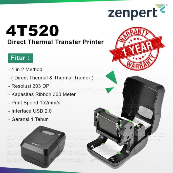 Jual Printer Cetak Label Alamat Pengiriman Marketplace Argox OS-214 NU ...