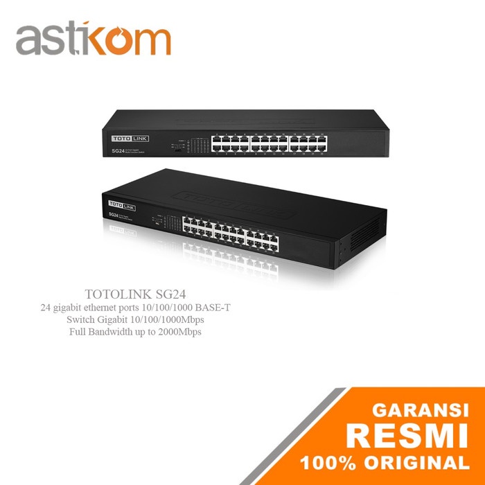 Jual TOTOLINK Switch Hub SG24 24-Port Gigabit Multi-Function Switch ...