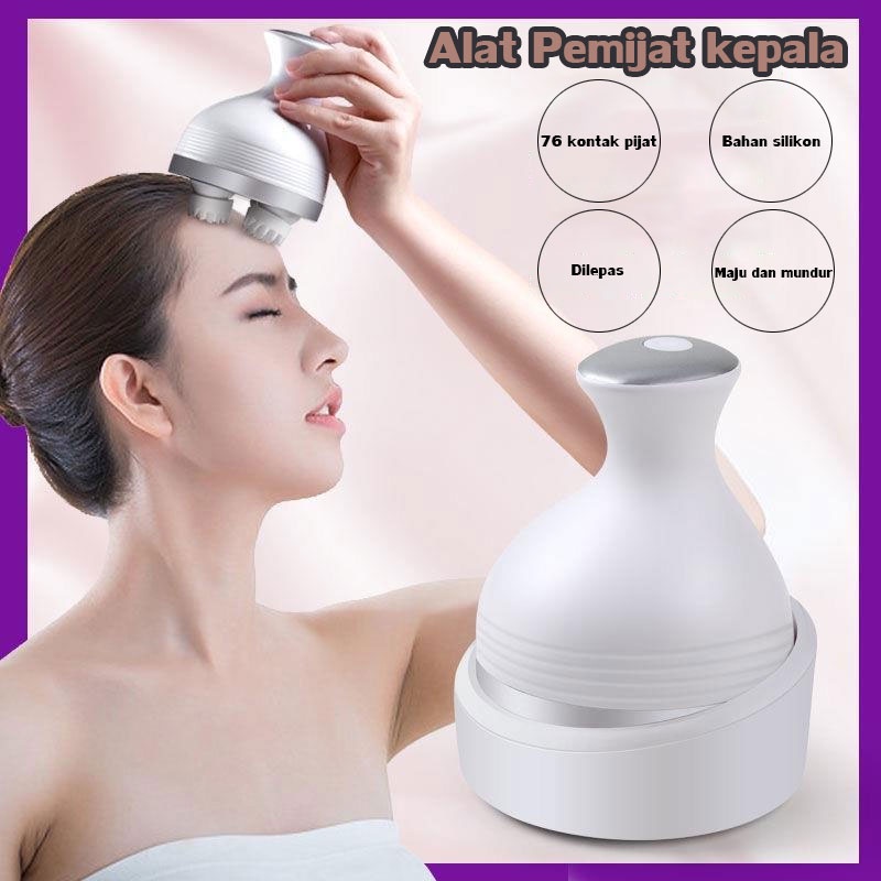 Jual Alat Pemijat kepala/Scalp Massager/3D Head Massager Electric ...