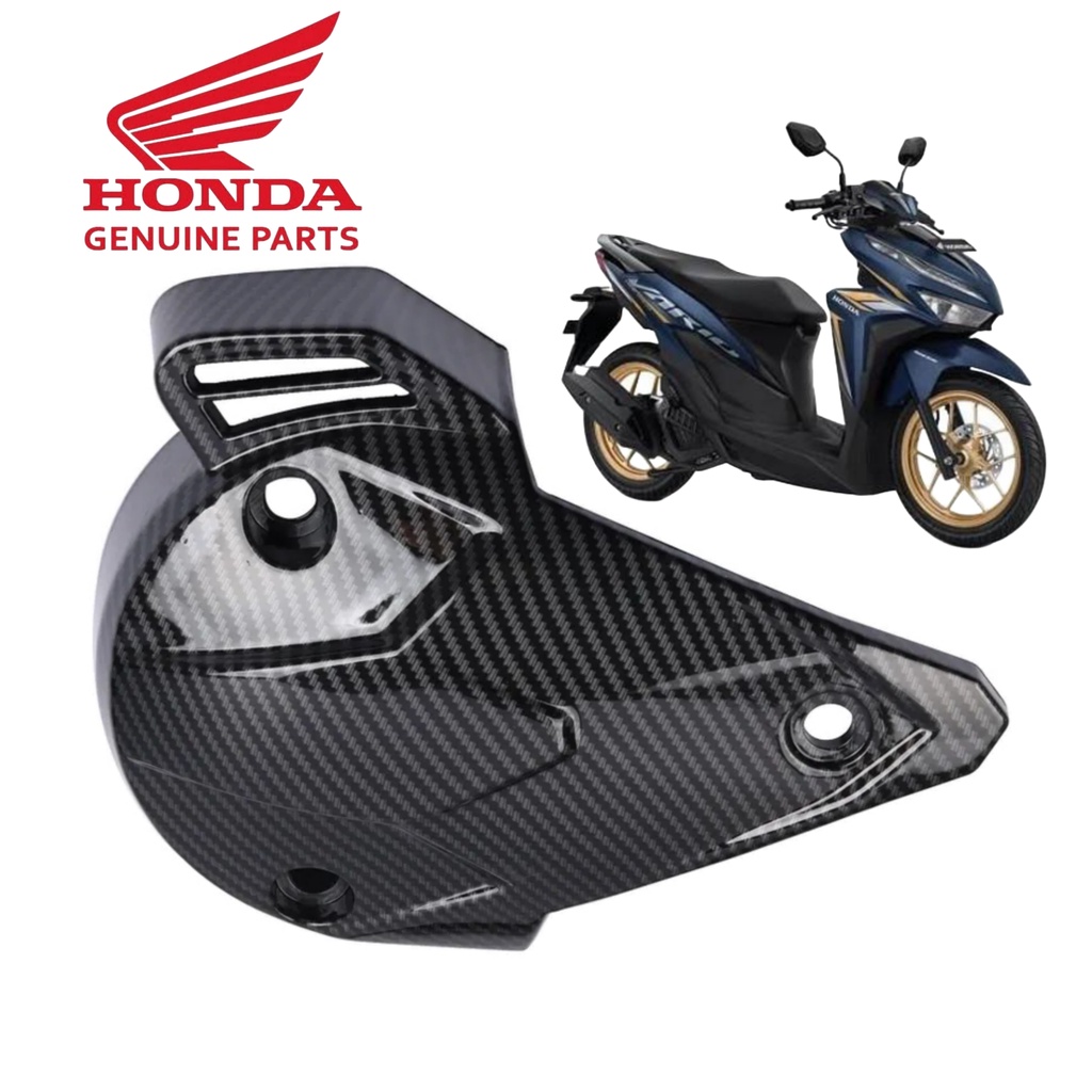 Jual ( 100% ORI AHM HONDA ) Cap L Cover Keongan CVT CARBON All New ...