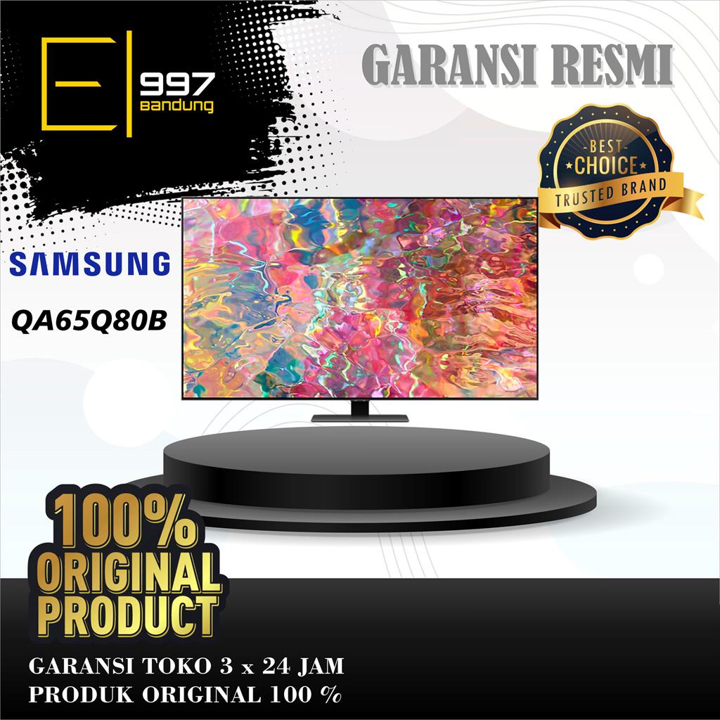 Jual SAMSUNG QLED TV QA 65Q80B / QA65Q80B , 4K UHD SMART TV 65 INCH | Shopee Indonesia