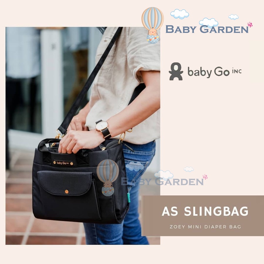 Jual Babygo inc tas diaper bayi ZOEY | Shopee Indonesia