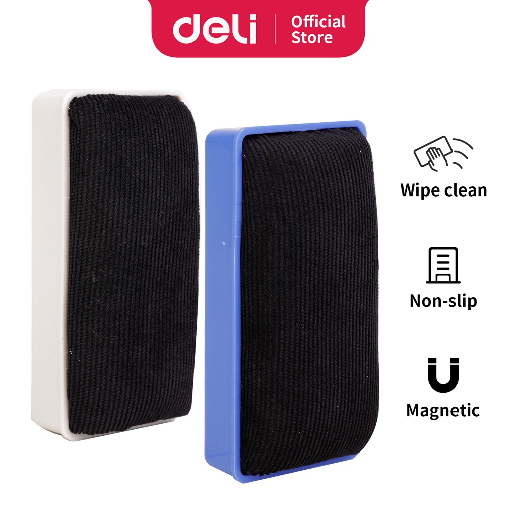 Jual MYSTYLE DELI MAGNETIC WHITEBOARD ERASER PENGHAPUS PAPAN TULIS ...