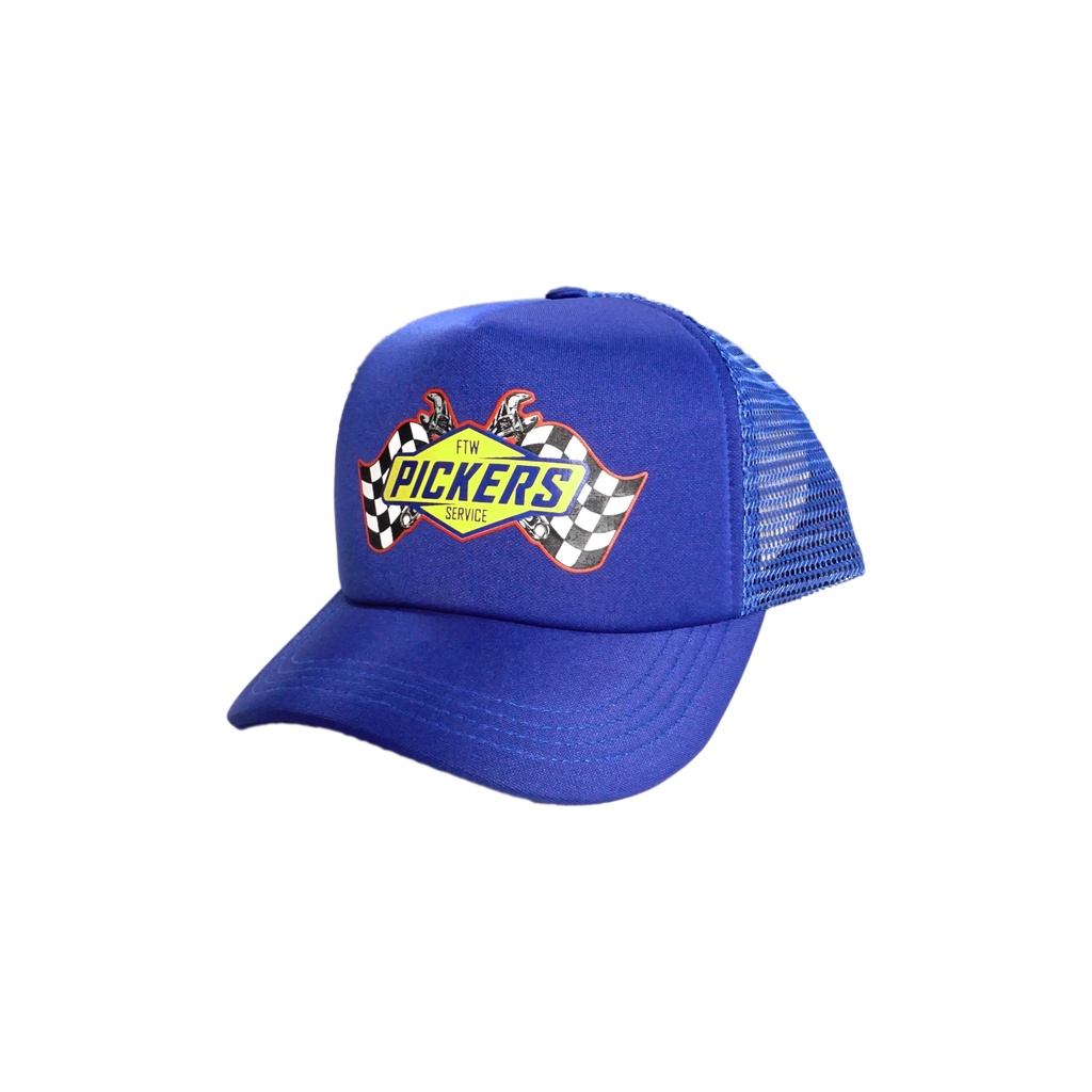 Jual PICKERS SERVICE "FTW RACE" - TRUCKER HAT | Shopee Indonesia