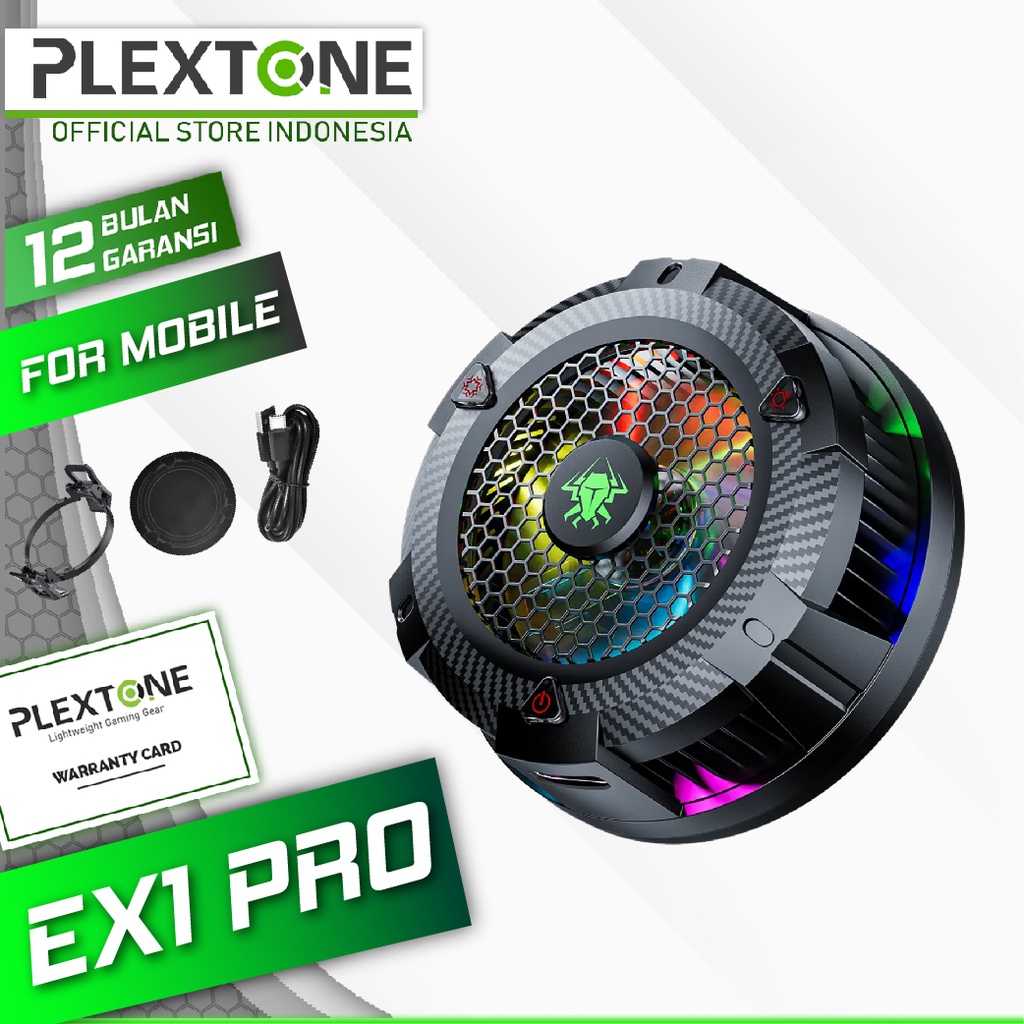 Jual Plextone EX1 Pro Fan Cooler Semiconductor Magnetic Radiator with ...