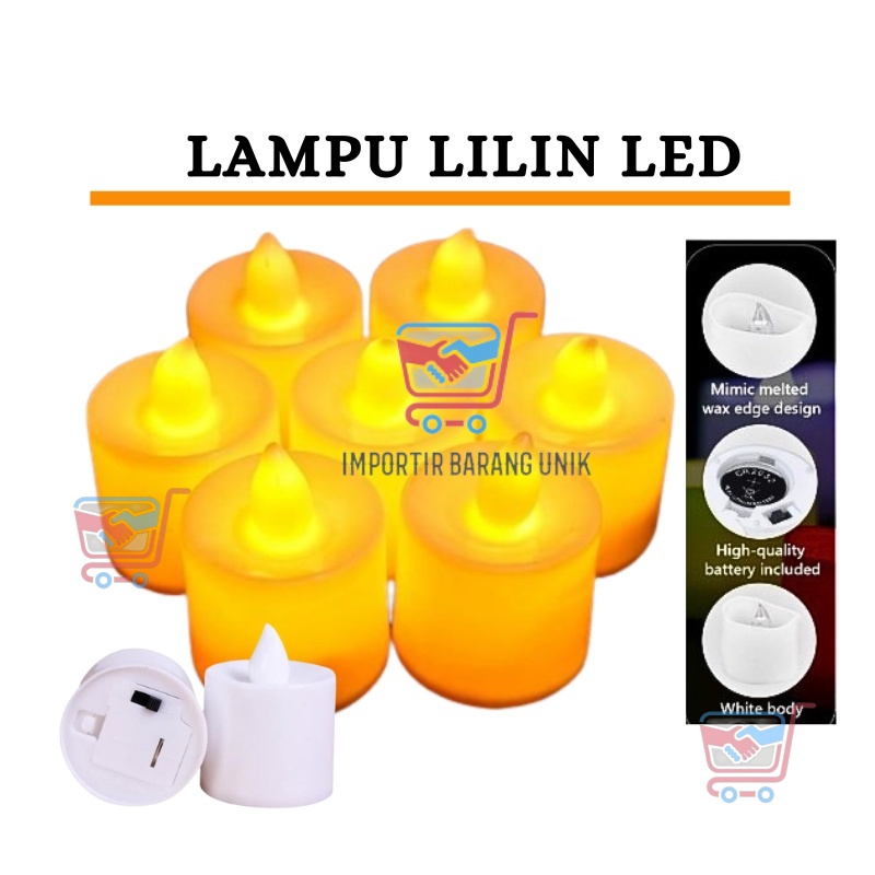 Jual IMB -J103- Lilin Led Mini Candle Light - Lampu Hias Elektrik ...