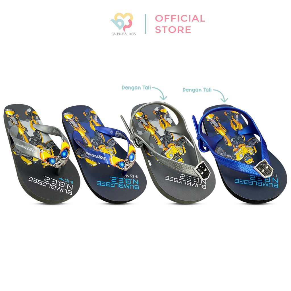 Jual BALMORAL KIDS Transformers Sandal Jepit Karet Size 25 - 30 Untuk ...
