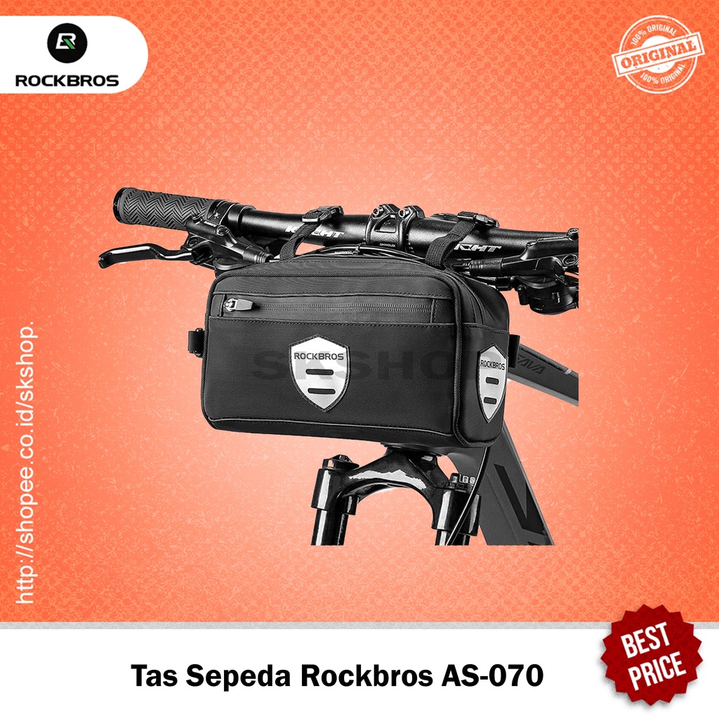 Jual Tas Handlebar Sepeda Rockbros AS-070 Tas Stang Sepedah Gowes Mtb ...