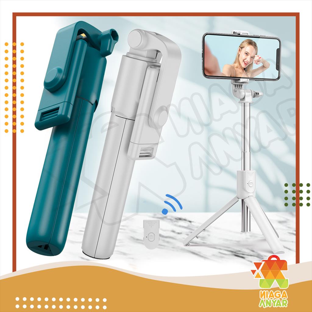 Jual NAS Tripod Bluetooth Tongsis Selfie Stick 3 in 1 / R1 Wireless ...