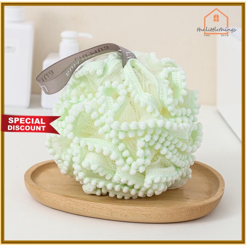 Jual The Little Things Spons Mandi Scrub Bola Mandi Lembut Spons Mandi ...