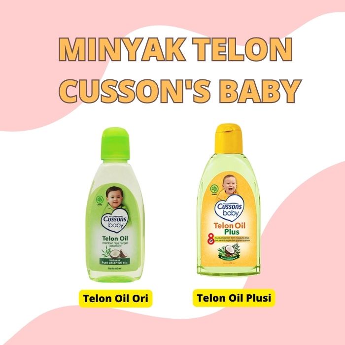 Jual Cussons Baby Telon Oil Plus 60ml BPOM / Cusson Minyak Telon Bayi / Cusson Minyak Telon Anti ...