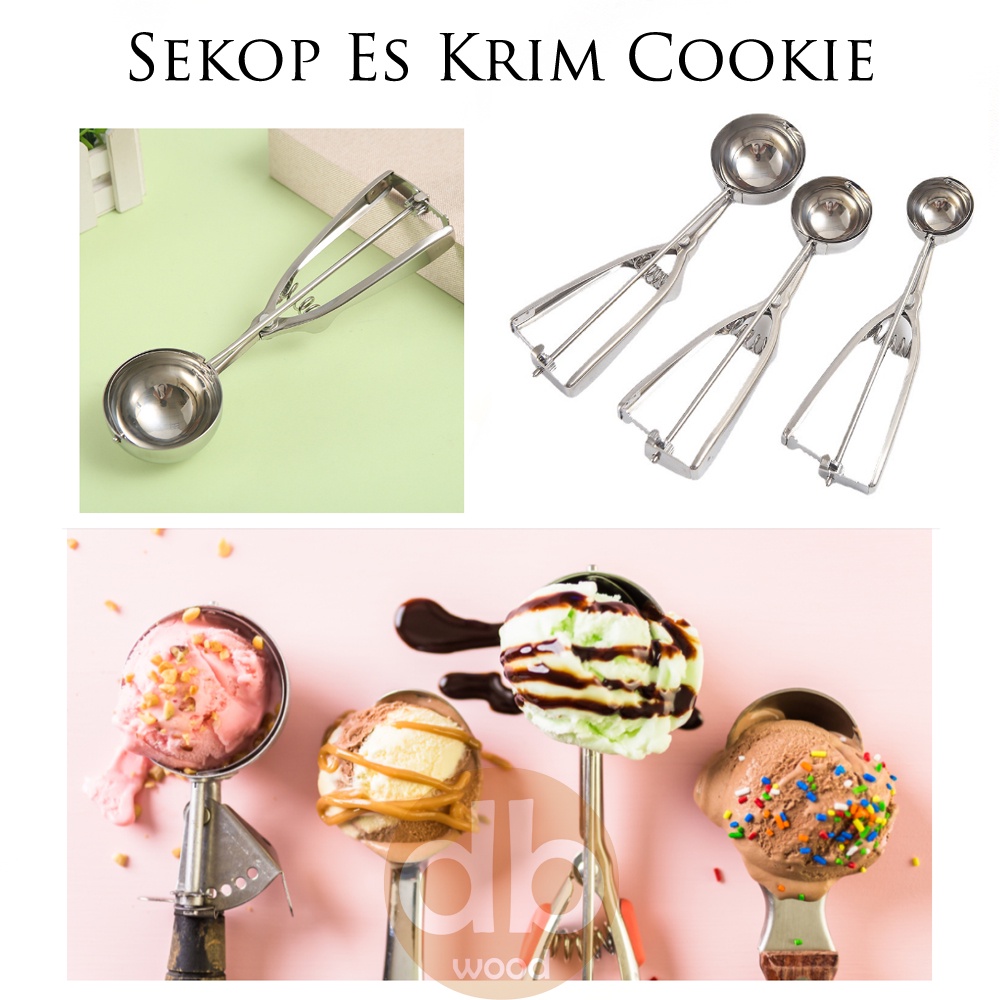 Jual Sendok ice Cream Stainless | Sekop es Krim | Shopee Indonesia