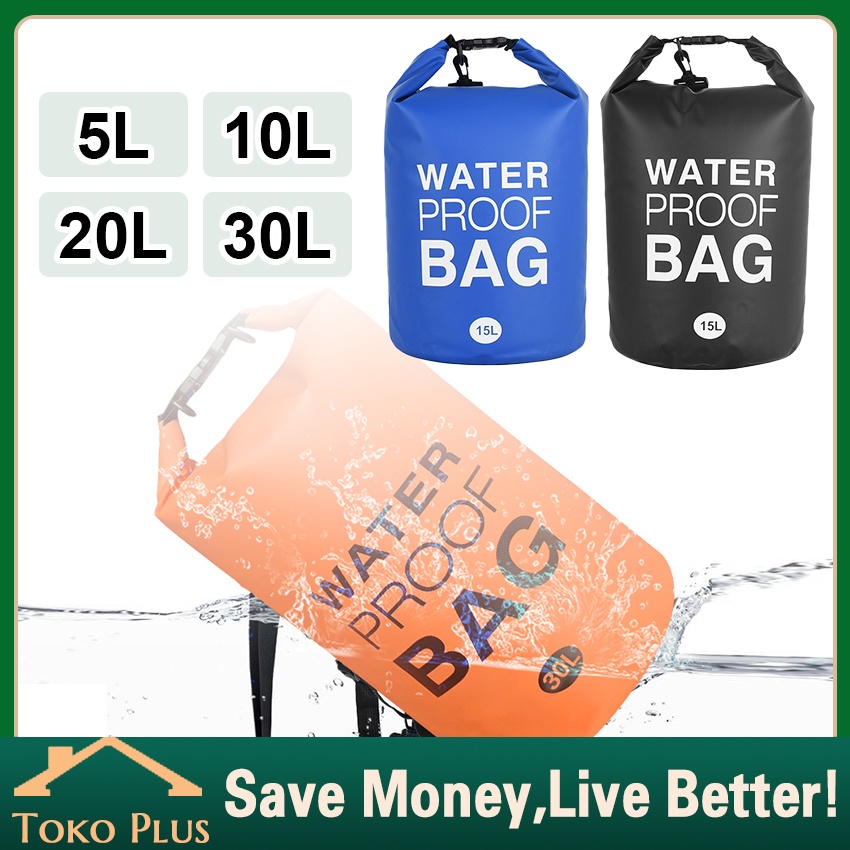 Jual Dry Bag Waterproof Ocean Pack 5L 10L 20L 30L(dry Bag 5L 10L 20L 30L ) Tas Pancing Anti Air ...
