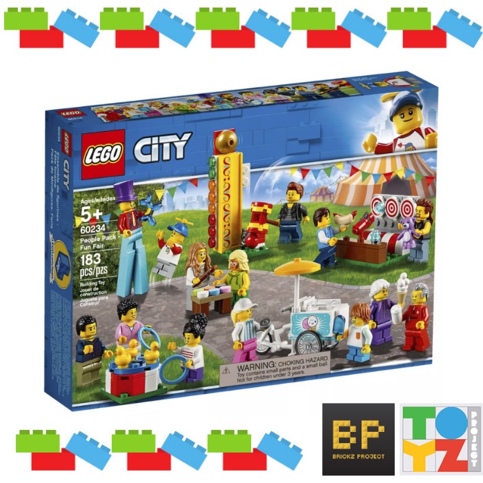 Jual LEGO 60234 CITY People Pack Fun Fair Original TP Bali | Shopee ...