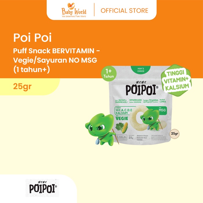 Jual POIPOI Puff Snack 25g (1 tahun+) | Shopee Indonesia