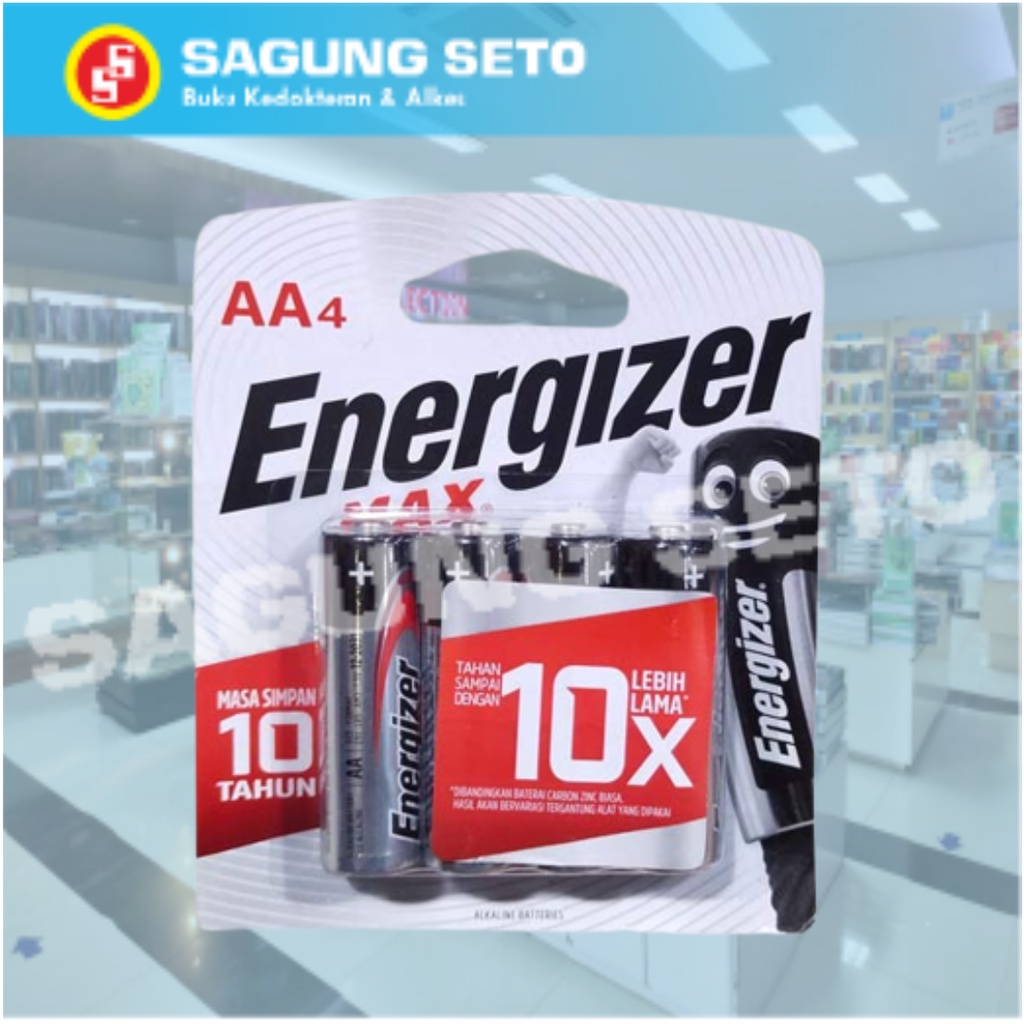 Jual BATERAI ENERGIZER MAX AA4 | Shopee Indonesia