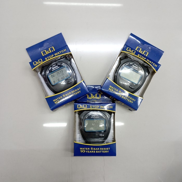 Jual Stopwatch Digital merk Q&Q alat Ukur Waktu 30mm stopwacht | Shopee ...