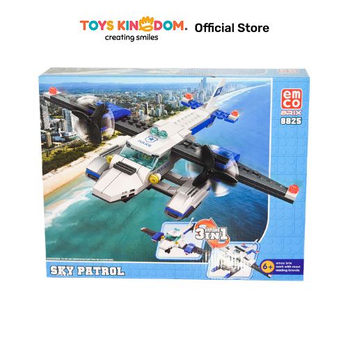 Jual Toys Kingdom Emco Set Sky Patrol Kids Toy Toys Block Bricks Set ...