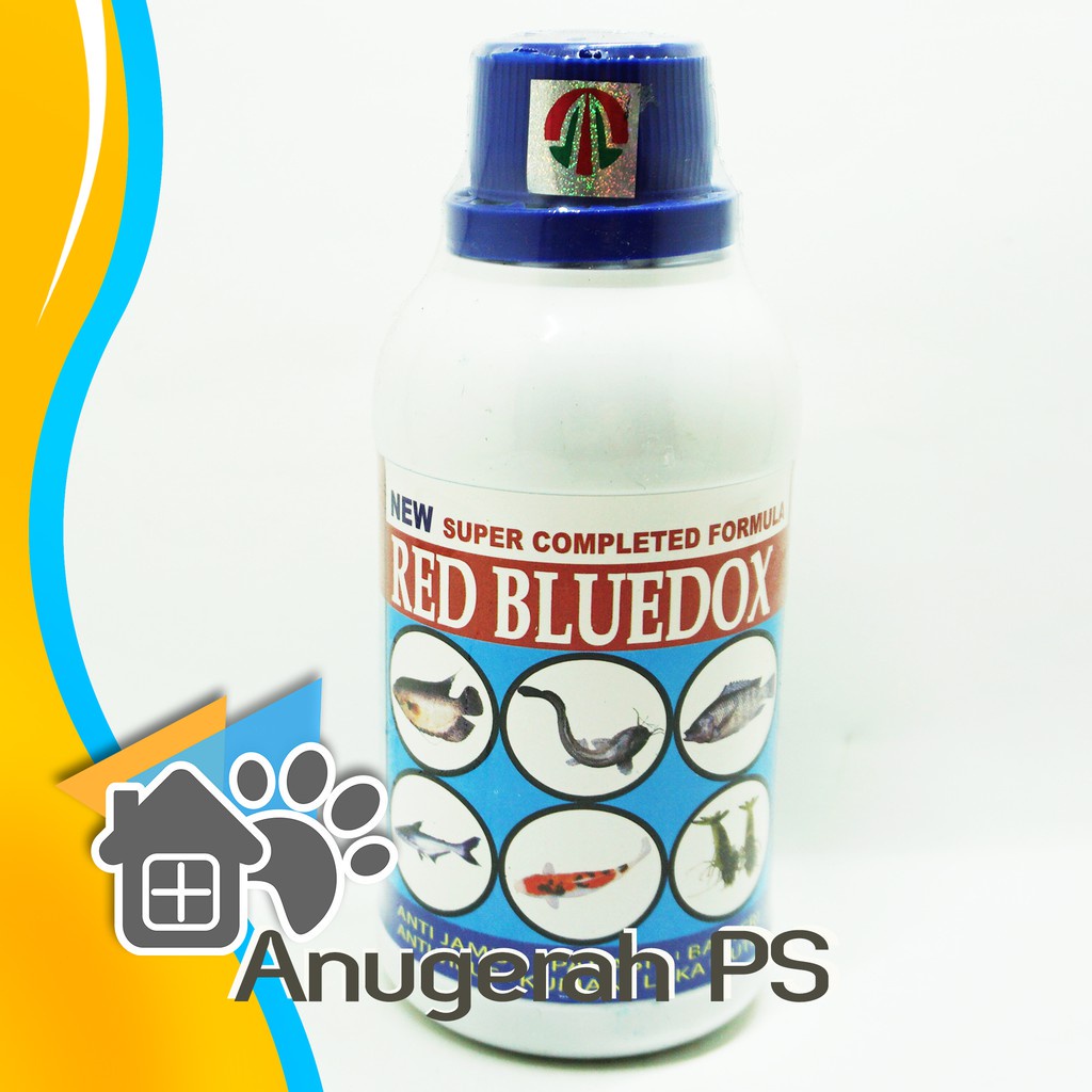 Jual JUAL RED BLUEDOX 1 BOTOL 500 ML TAMASINDO OBAT IKAN SAKIT ANTI ...