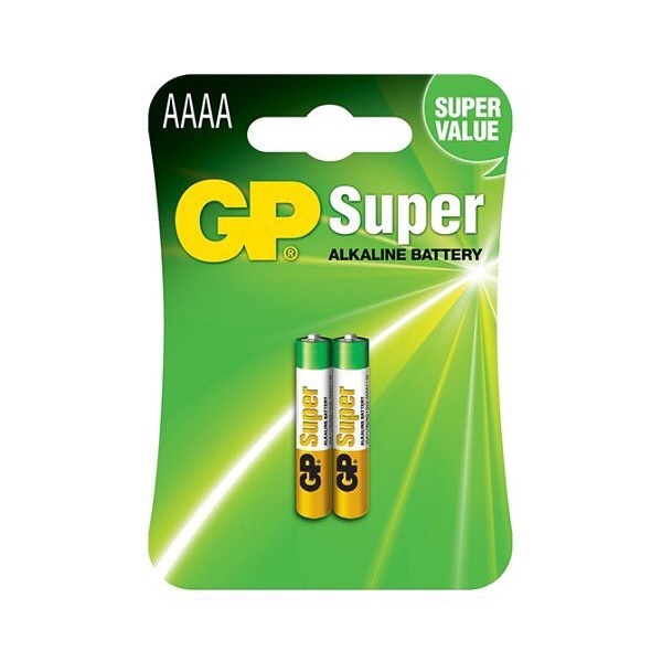 Jual Baterai AAAA A4 Super Alkaline GP Original isi 2 1.5V batre pen ...