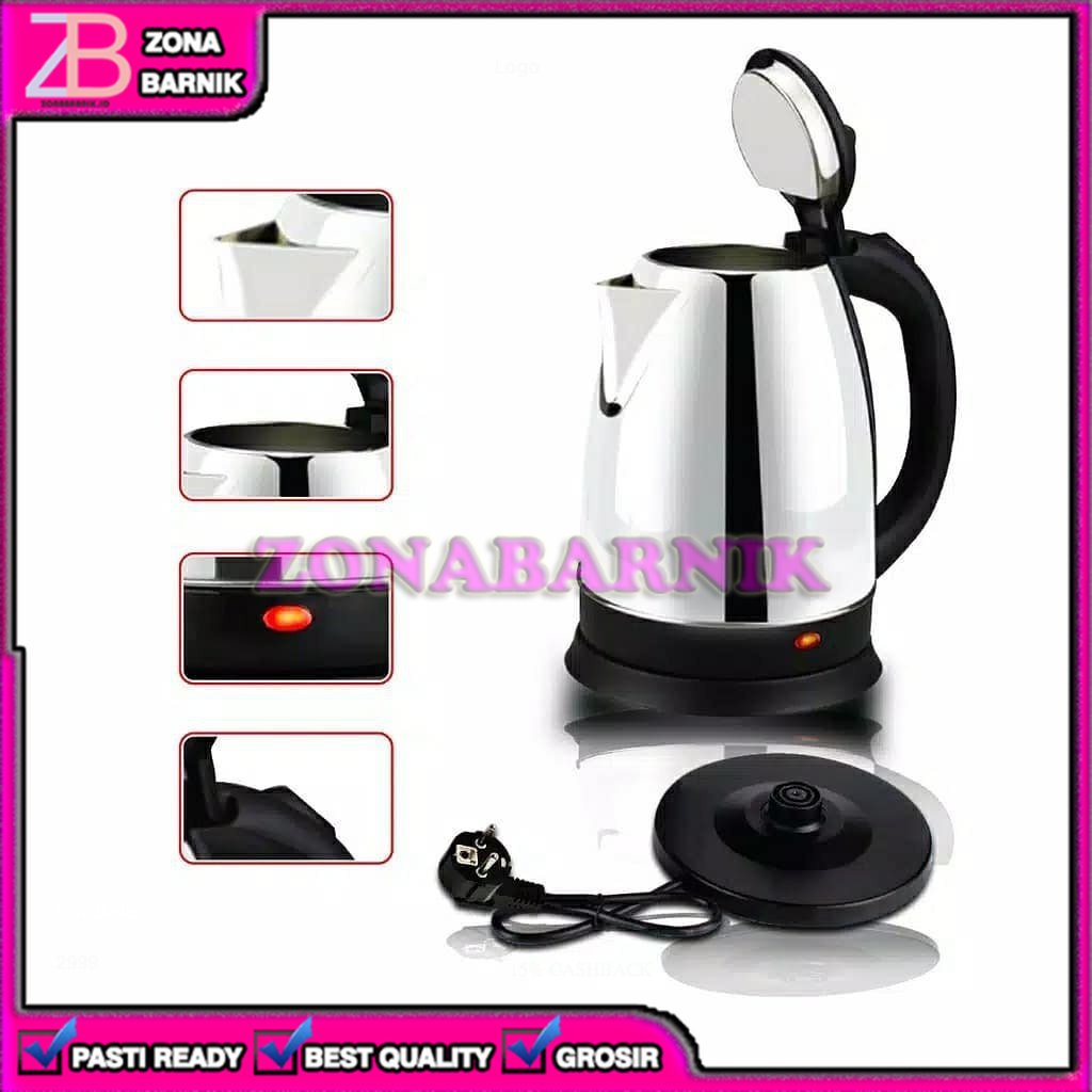 Jual [ZB] TEKO KETEL KETTLE LISTRIK ELEKTRIK PEMANAS AIR WATER HEATER ...