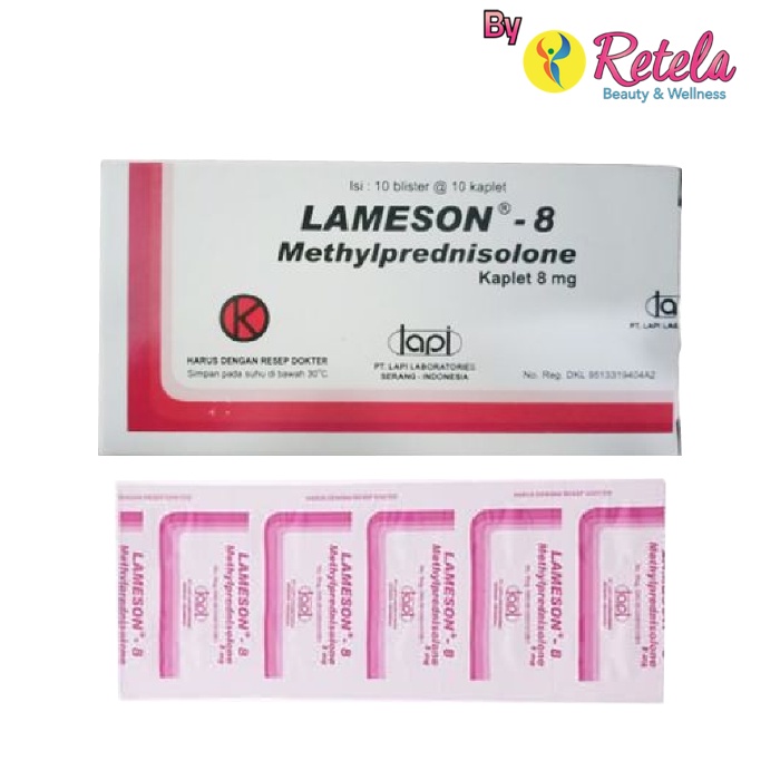 Jual LAMESON 8MG 1 STRIP 10 TABLET | Shopee Indonesia