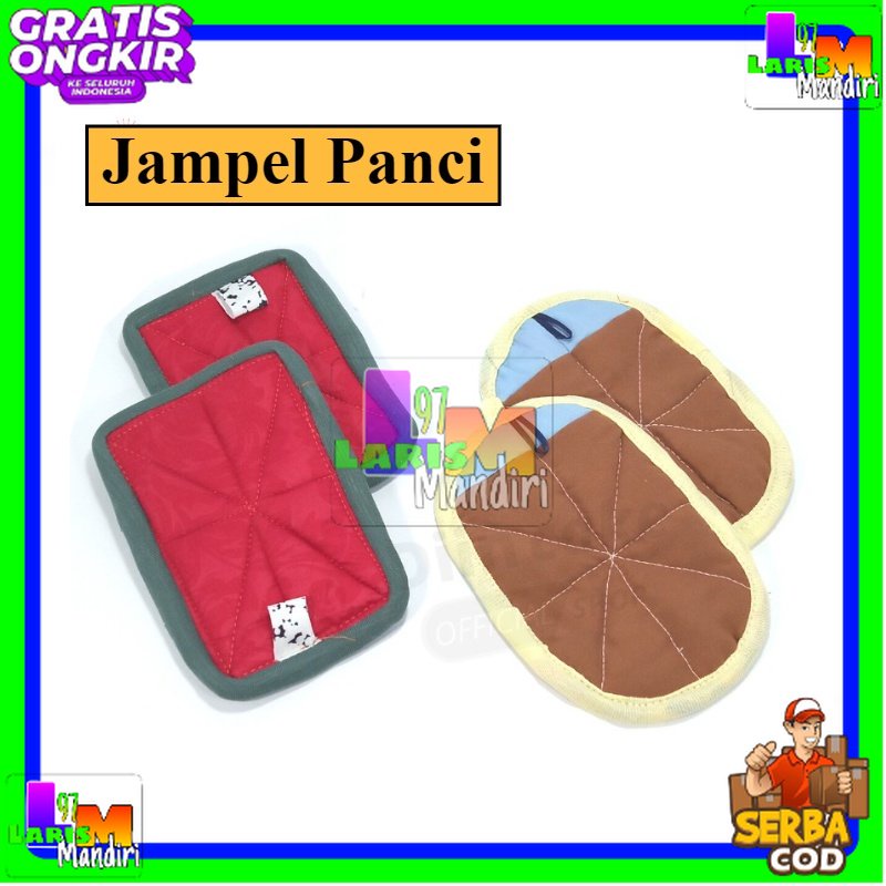 Jual GTA Jampel Panci Anti Panas Tebal Set Isi 2pcs Jampel Tangan ...