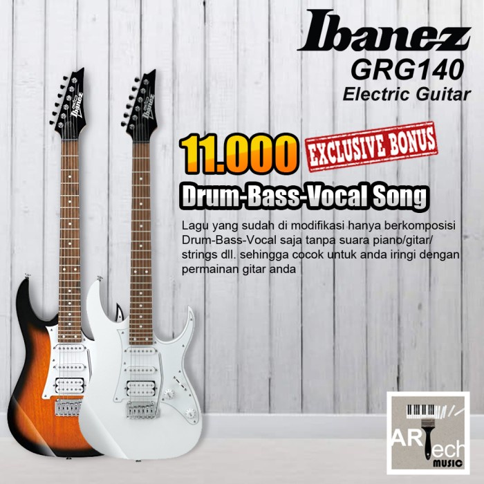 Jual Ibanez GRG140 / GRG 140 Gitar Elektrik / Guitar Electric - Sunburst SB | Shopee Indonesia