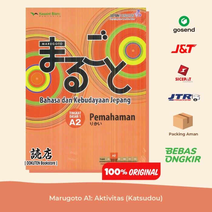 Jual Buku Bahasa Jepang Marugoto A2 Dasar 1: Pemahaman Rikai | Shopee ...