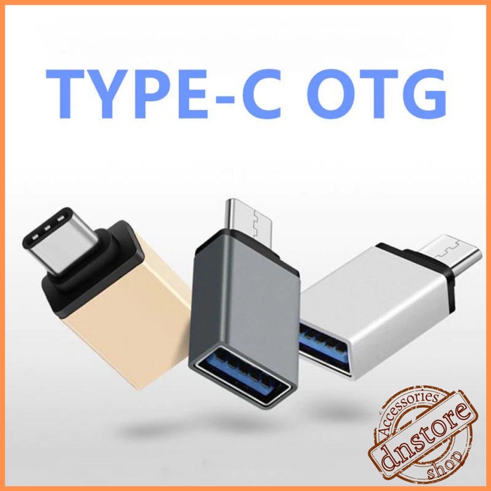 Jual OTG Type C Non Kabel / OTG Type C New Besi Metal | Shopee Indonesia