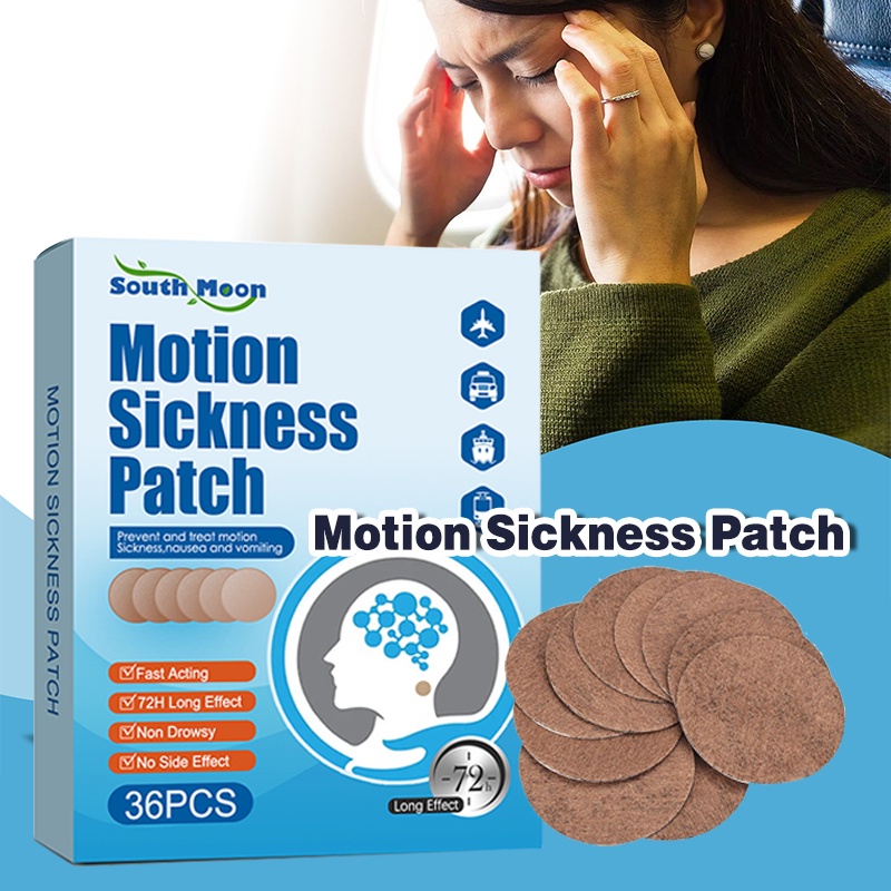 Jual Motion Sickness Patch perjalanan Anti Motion Sickness Stiker Anti ...