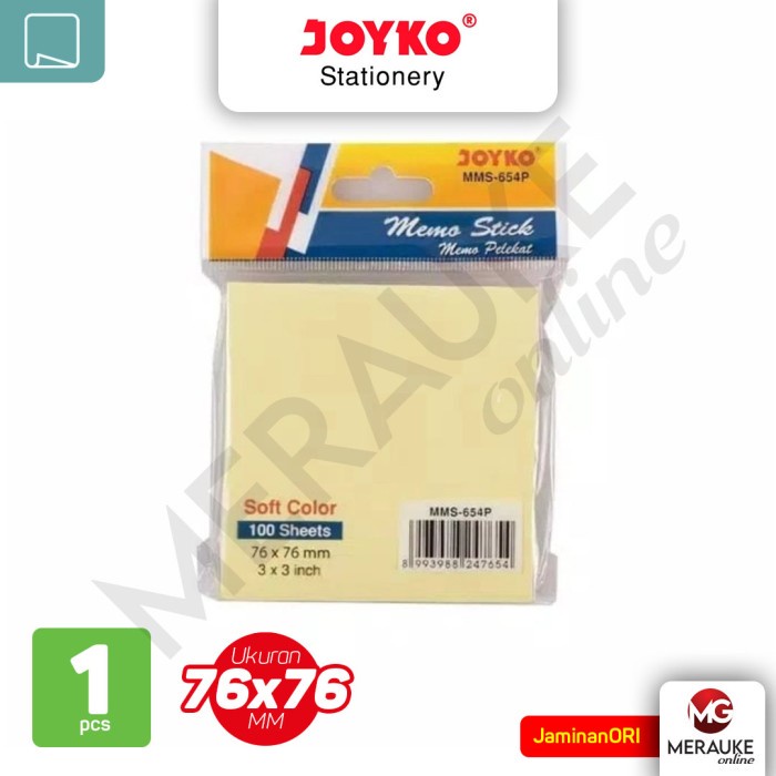 Jual JOYKO Memo Sticky Note MMS-654P | Shopee Indonesia