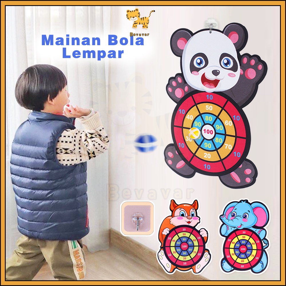 Jual ID Bevavar Mainan Lempar Dinding/Dart Board Anak /Mainan Lempar ...