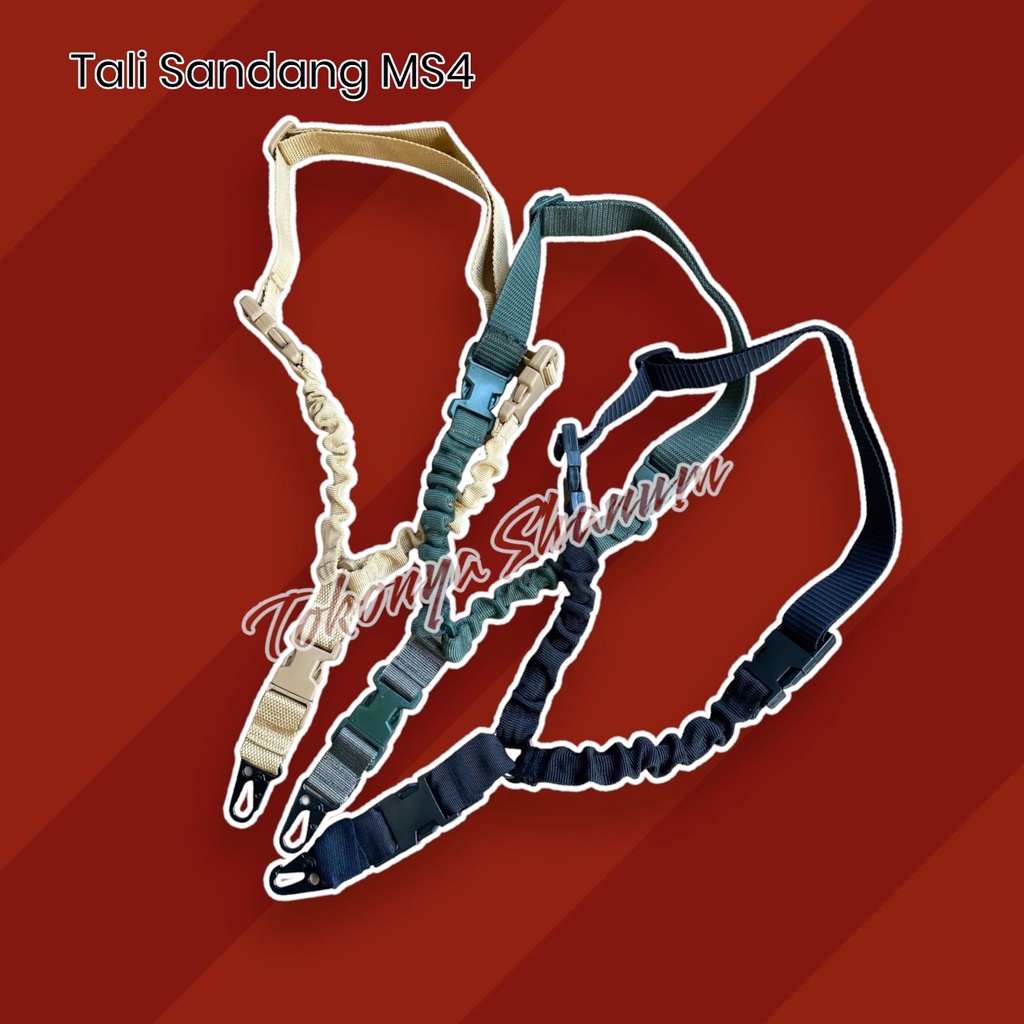 Jual Sling Strap Belt Tactical tali sandang ms4 tali sandang sling ...