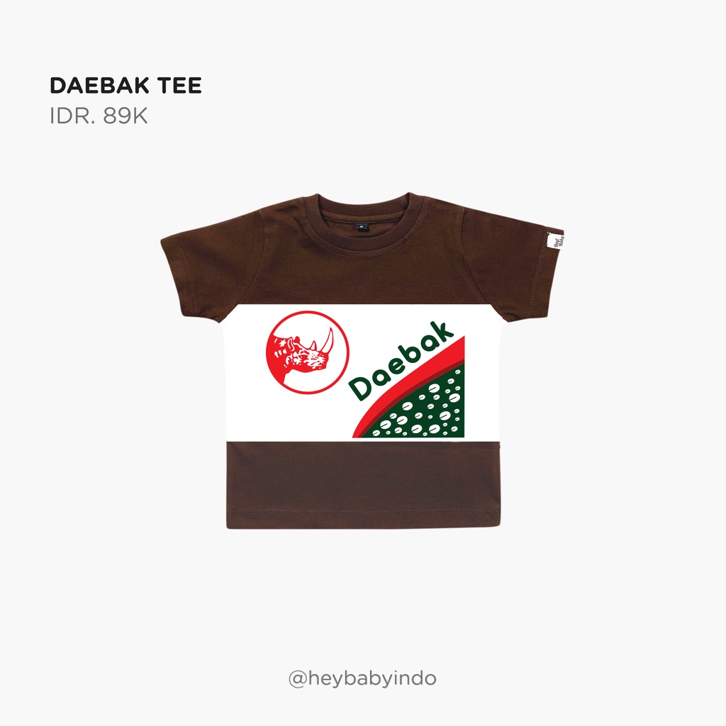 Jual Hey Baby Daebak Tee | Shopee Indonesia